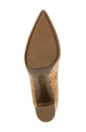 Anne Klein Benedette Pointed Toe Pump - Cork