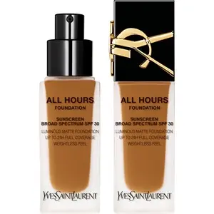Saint Laurent All Hours Luminous Matte Foundation 24h Wear Spf 30 With Hyaluronic Acid - Dw4