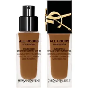 Saint Laurent All Hours Luminous Matte Foundation 24h Wear Spf 30 With Hyaluronic Acid - Dw6