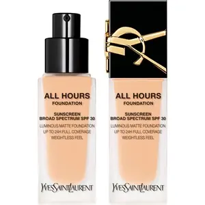 Saint Laurent All Hours Luminous Matte Foundation 24h Wear Spf 30 With Hyaluronic Acid Lc5