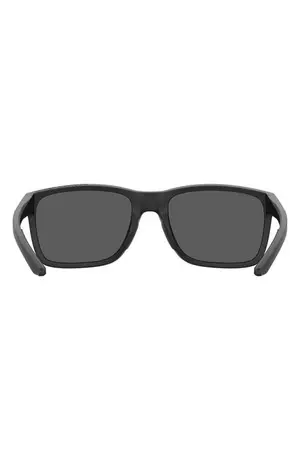 Under Armour 58mm Polarized Rectangle Sunglasses