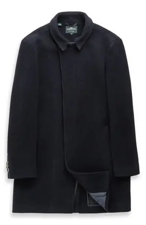 Rodd & Gunn Murchison Wool-blend Overcoat - Midnight