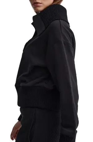 Varley Milan Half Placket Fatigue Sweatshirt