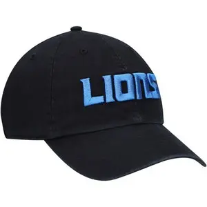 '47 Detroit Lions Clean Up Script Adjustable Hat