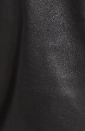 SCHOTT Café Racer Slim Fit Cowhide Leather Jacket - Black