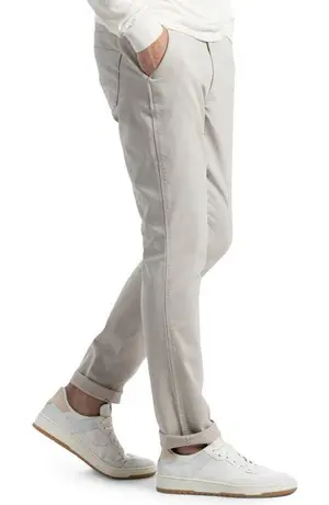 SOFT CLOTH Slim Fit Stretch Canvas Pants