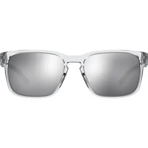 Under Armour Under Armour 57mm Rectangular Sunglasses Crystal/extra White Multi