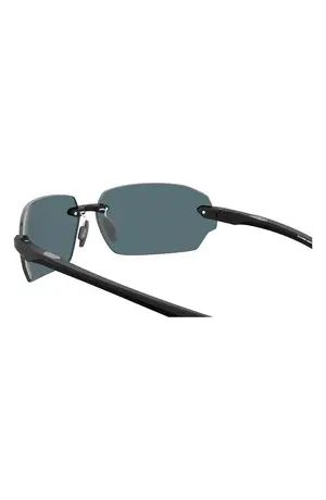 Under Armour Fire Geometric Sunglasses - Black/ Green Multi Oleophobic