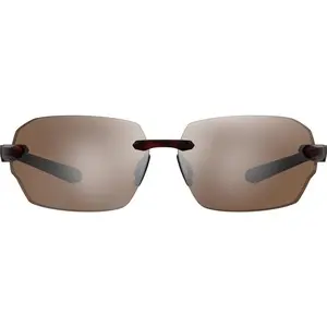 Under Armour Under Armour Fire Geometric Sunglasses Havana/ Silver Oleophobic