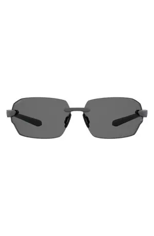 Under Armour Under Armour Fire Geometric Sunglasses Matte Grey/ Polar Oleophobic