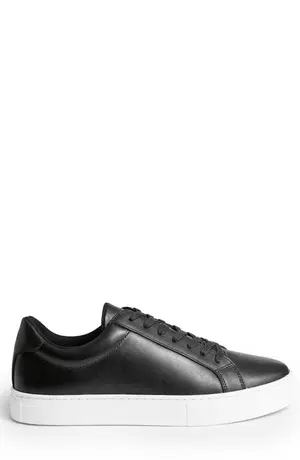 VAGABOND SHOEMAKERS Leather Low Top Sneakers - Black