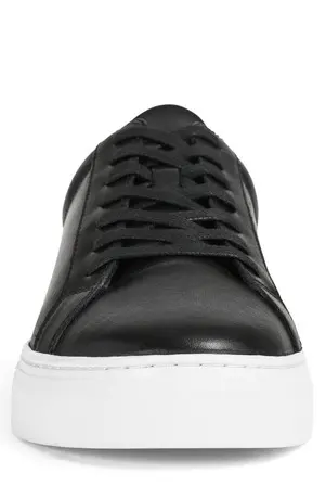 VAGABOND SHOEMAKERS Leather Low Top Sneakers - Black