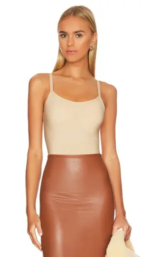 Commando Zone Smoothing Bodysuit - Beige