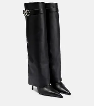 Dolce & Gabbana Dg Leather Knee-high Boots
