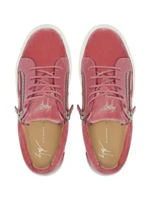 GIUSEPPE ZANOTTI Gail Velvet Sneakers