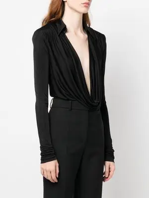 Gauge81 Bauska Draped Bodysuit