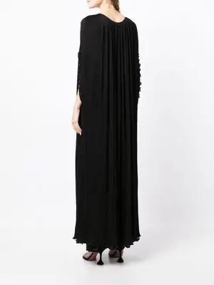 BARUNI Sleeveless Dress And Cape Set - Black