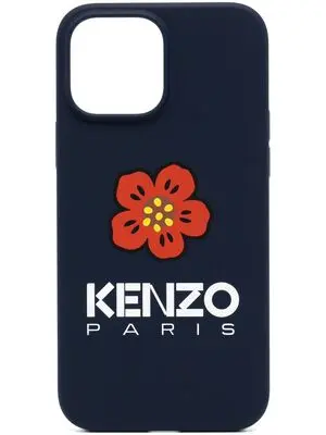 Kenzo Logo-print 13 Max Iphone Case - Blue