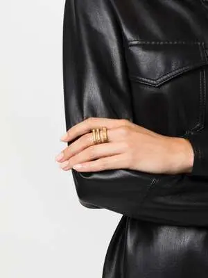 Zadig&Voltaire Brass Stacking Rings