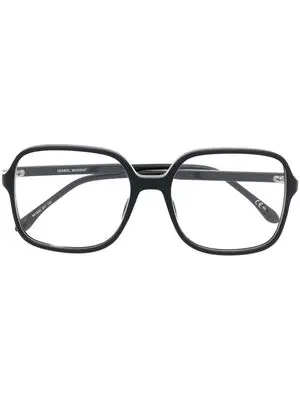 Isabel Marant Logo-print Glasses - Black