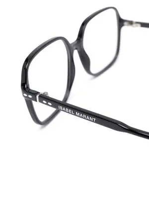Isabel Marant Logo-print Glasses - Black