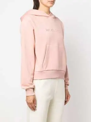 Woolrich Logo-embroidered Cotton Hoodie