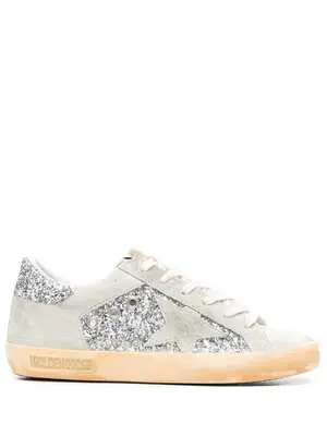 GOLDEN GOOSE Super-star Glitter Sneakers