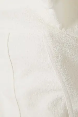 Rick Owens Aphrodite One-shoulder Cape-effect Cloqué Mini Dress