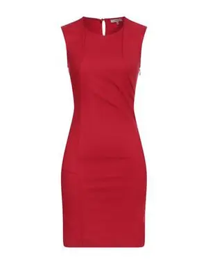 Patrizia Pepe Midi Bodycon Dress Red