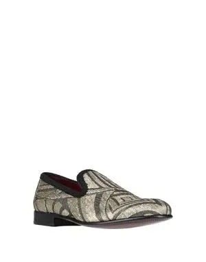 Dolce & Gabbana Metallic Patterned Loafers