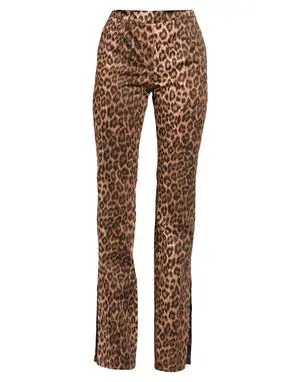 Blumarine Flared Leopard Print Pants