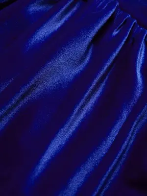 ALBERTO AUDENINO Fance Velvet Ruched Minidress