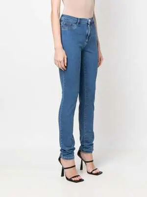 Philipp Plein High-waisted Skinny Jeans - Blue