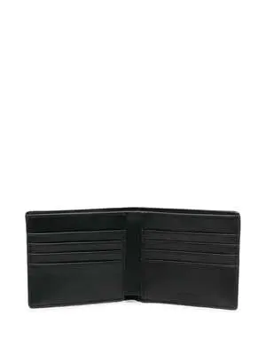 Michael Kors Grained-leather Bi-fold Wallet - Brown