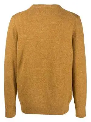 Barbour Fine-knit Ribbed-trim Jumper - Yellow