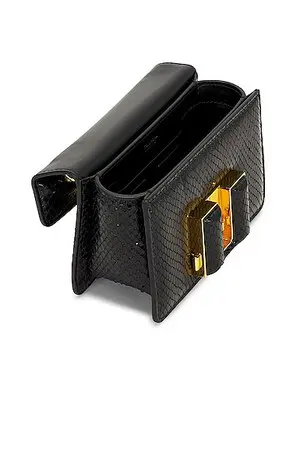 TOM FORD Maxi 001 Printed Python Small Chain Shoulder Bag