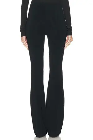 Sprwmn Micro Flare Trousers - Black