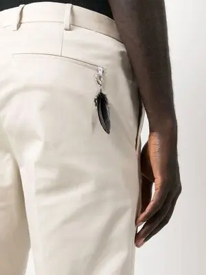 PT TORINO Tailored Cotton Trousers - Neutrals