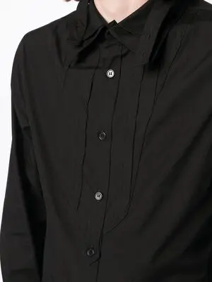 Yohji Yamamoto Bowtie-collar Oversized Shirt