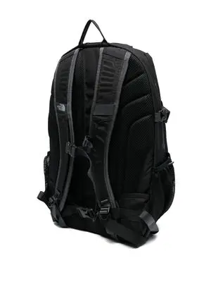 The North Face Logo Zipped Backpack - Black