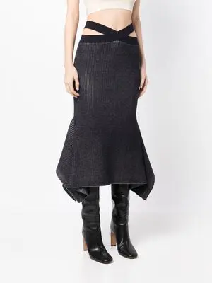 3.1 Phillip Lim Ribbed-knit Skirt