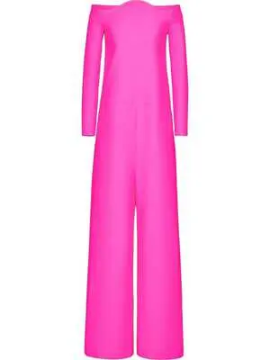 Valentino Garavani Crepe Couture Jumpsuit - Pink