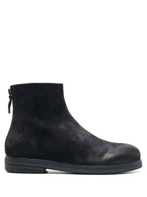 Marsèll Leather Ankle Boots - Blue