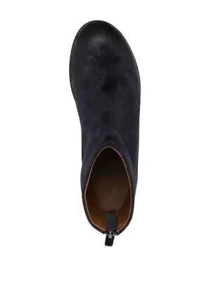 Marsèll Leather Ankle Boots - Blue
