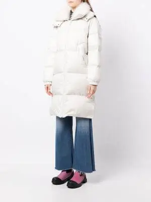 YVES SALOMON Padded Coat With Zip Fastening