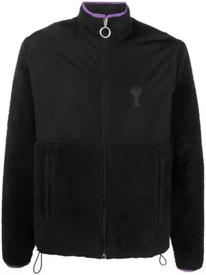 AMI Paris De Coeur Panelled Jacket