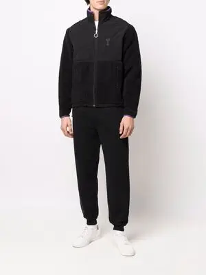 AMI Paris De Coeur Panelled Jacket