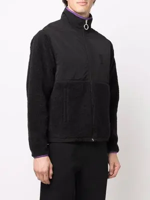 AMI Paris De Coeur Panelled Jacket