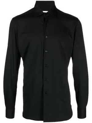 XACUS Button-down Fastening Shirt - Black