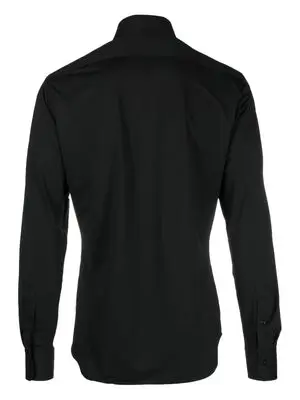 XACUS Button-down Fastening Shirt - Black